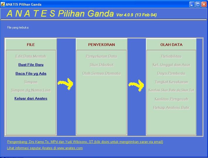Tutorial Anates Pilihan Ganda - Portal Edukasi